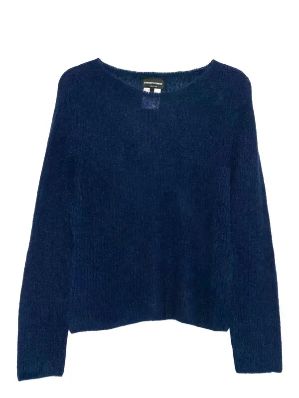 Emporio Armani Long-sleeve Sweater - Blue