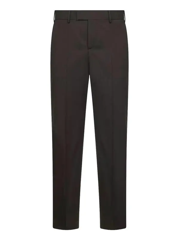PT TORINO Wool-blend Trousers - Brown