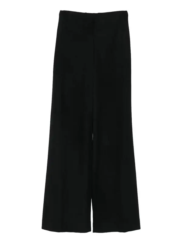 Harris Wharf London Wool Trousers - Black