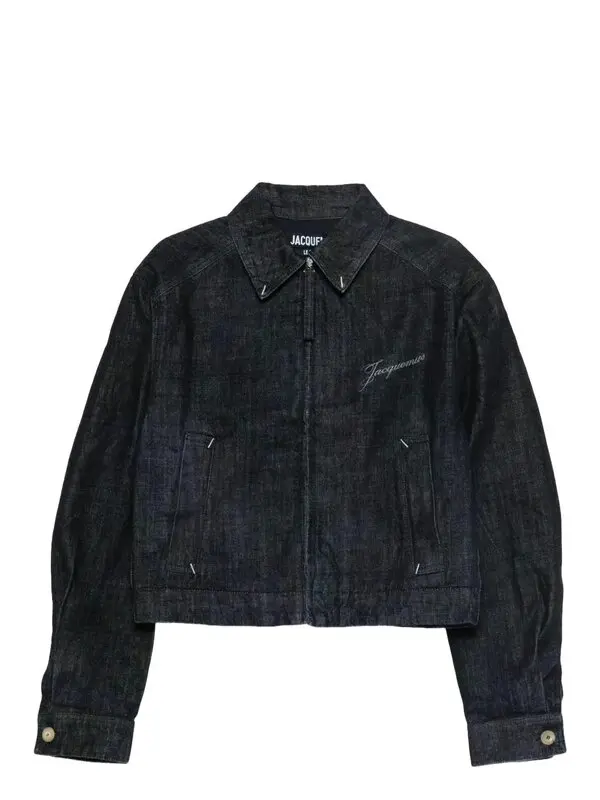 Jacquemus La Veste De-nîmes Canevas Jacket - Blue