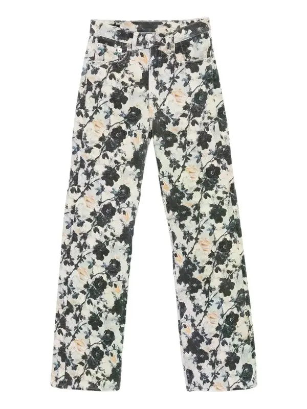 R13 Charlotte Flared Jeans - Neutrals