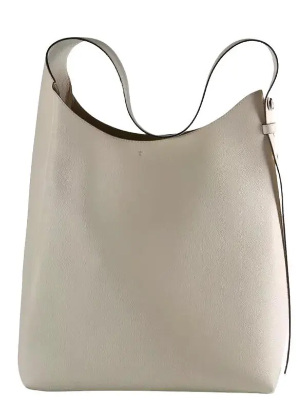 Tory Burch Romy Leather Shoulder Bag - Neutrals
