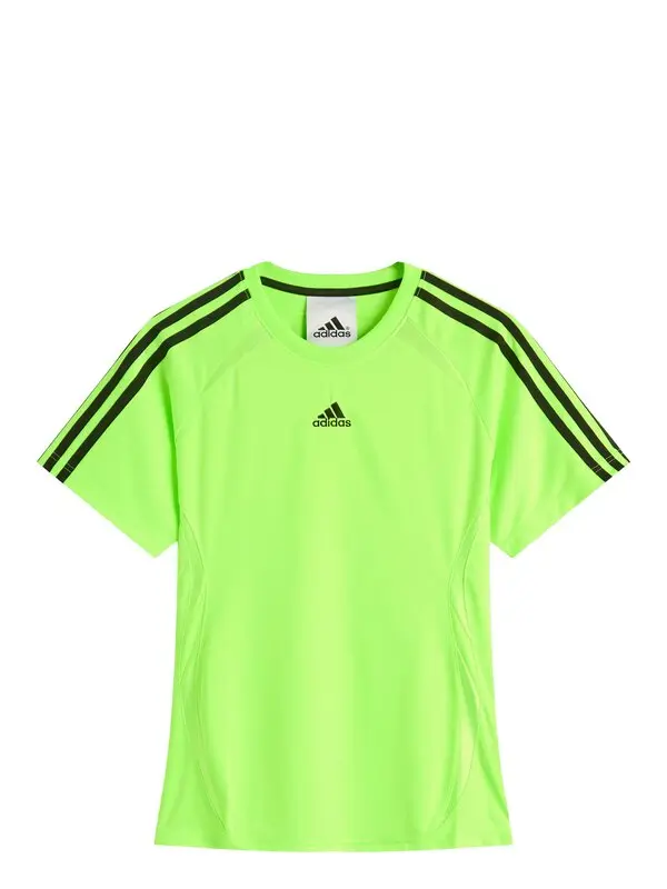 Adidas Teamgeist Adicolor Slim Jersey - Signal Green/black
