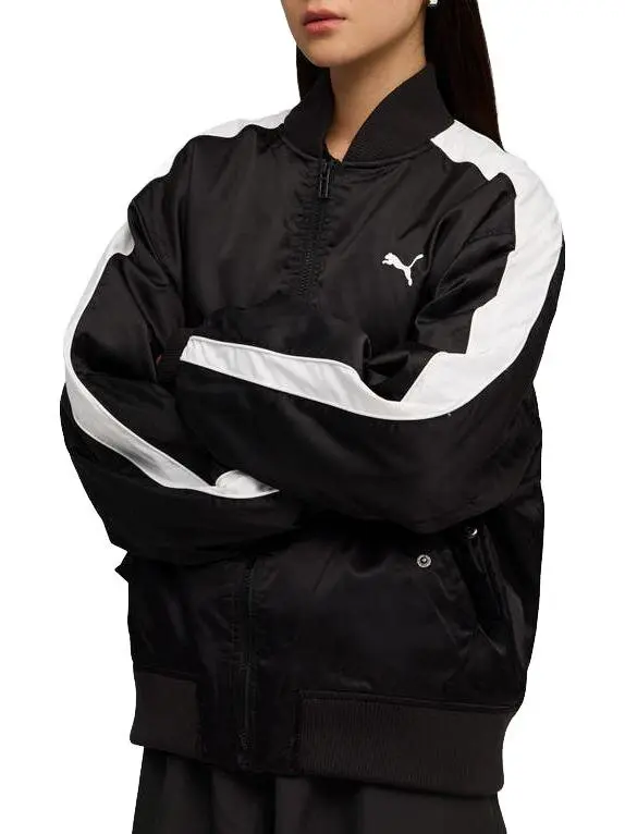 PUMA T7 Bomber Jacket - Puma Black