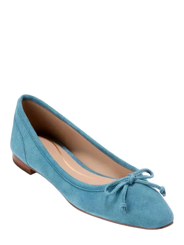 Cole Haan Paget Ballet Flat - Provincial Blue Suede