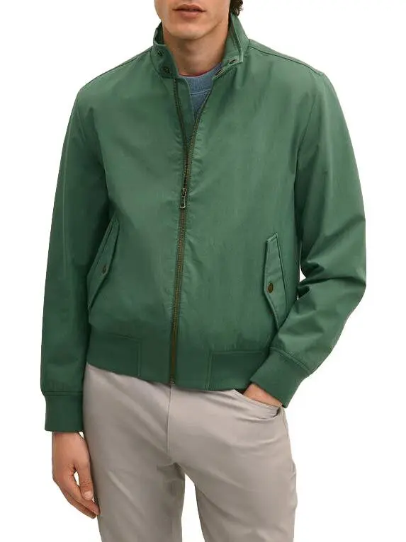 Brooks Brothers Cotton Blend Jacket - Mallard Green