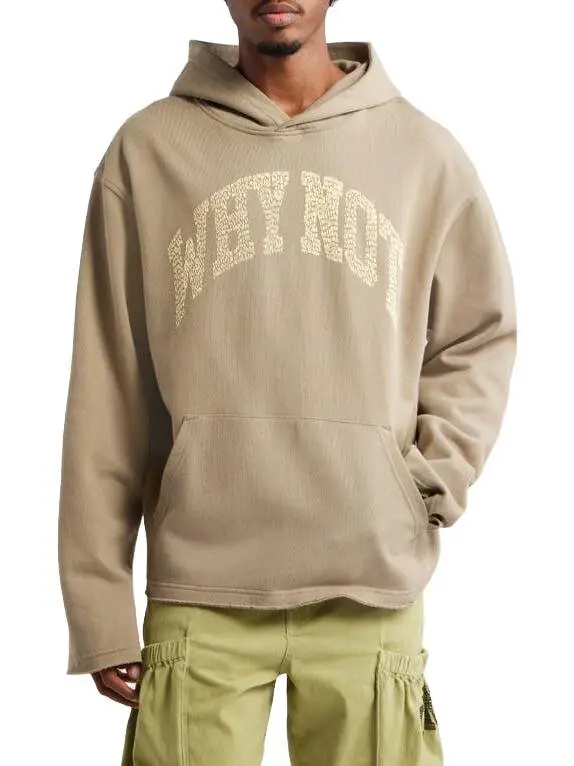 HONOR THE GIFT Graphic Hoodie - Taupe