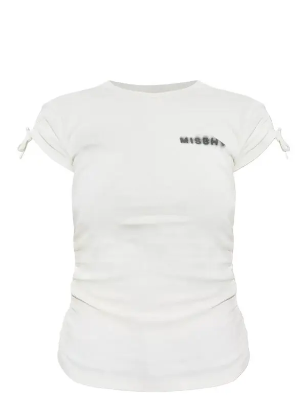 MISBHV Tie-sleeves T-shirt - White