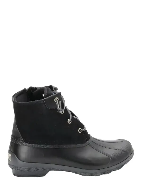 Sperry Lace-up Rain Boots - Black