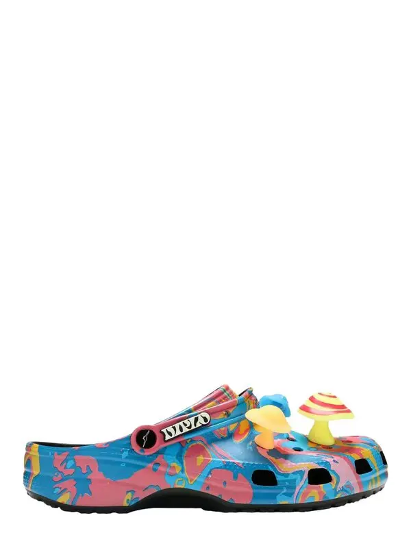 CROCS Diplo X Classic Swirl-effect Clogs - Pink