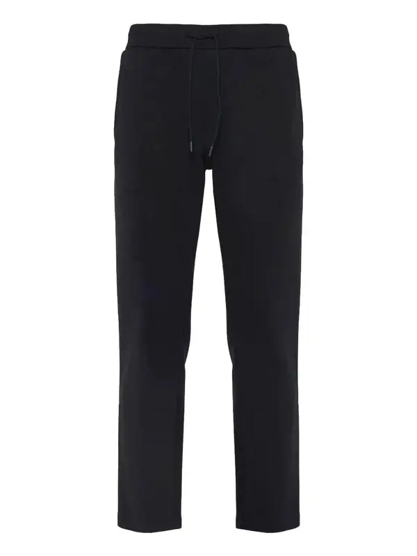 Paul & Shark Drawstring-waist Trousers - Black