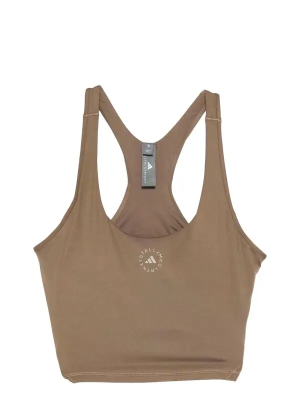Adidas By Stella McCartney Racer-back Tank Top - Brown