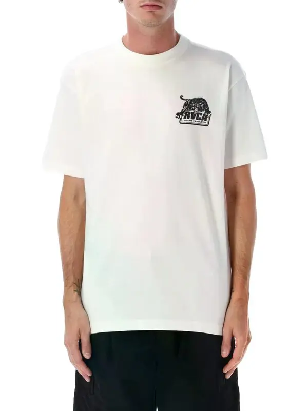 Rvca Logo-print T-shirt - White