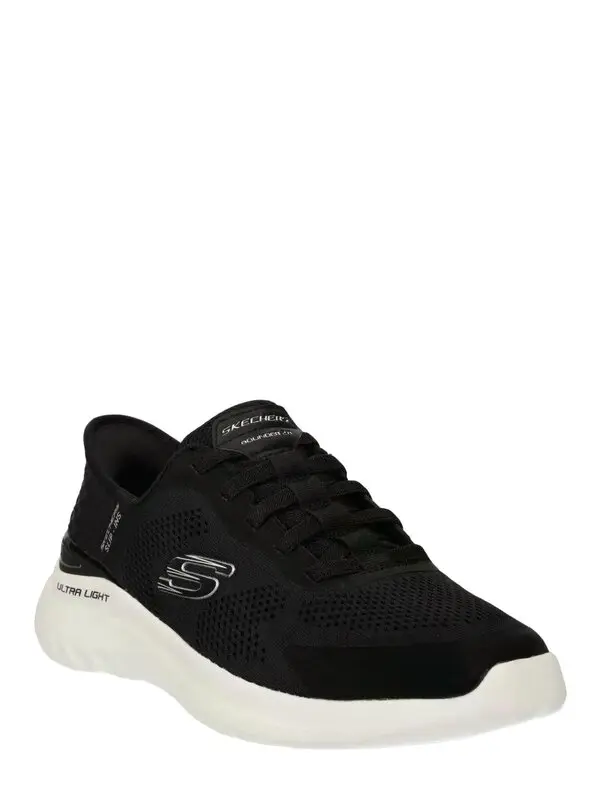 Sketchers Bounder Mesh Sneakers - Black