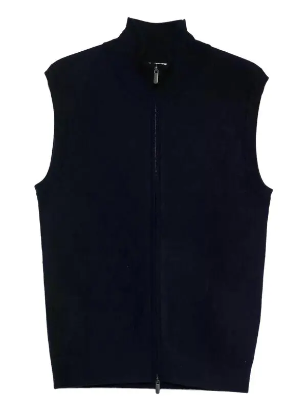 BOMPARD Zip-fastening Vest - Blue