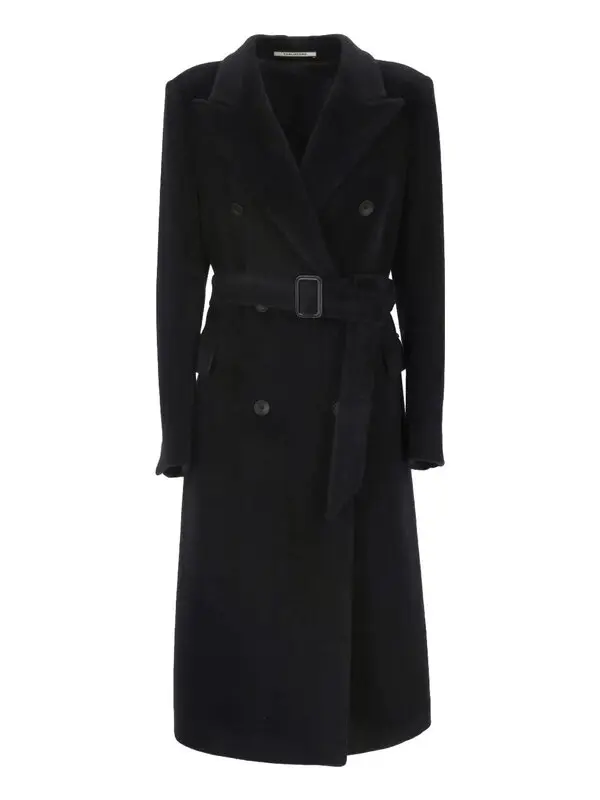 Tagliatore Double-breasted Coat - Black