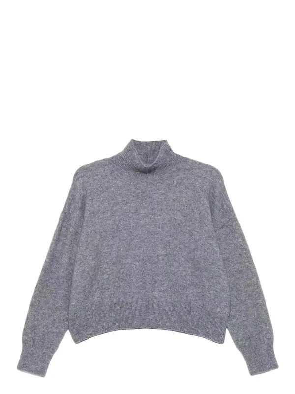 MRZ High-neck Sweater - Grey