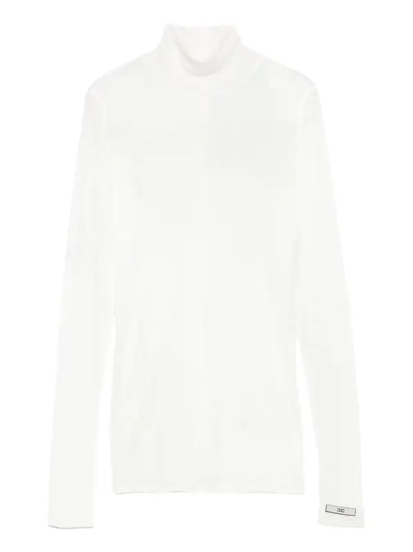 Elisabetta Franchi Long-sleeve Top - Neutrals