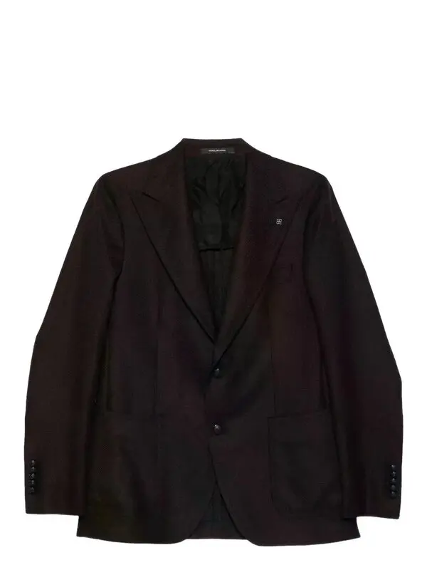 Tagliatore Single-breasted Blazer - Purple