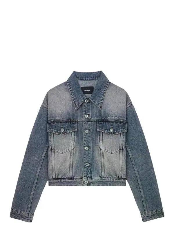 We11Done Button-fastening Denim Jacket - Blue