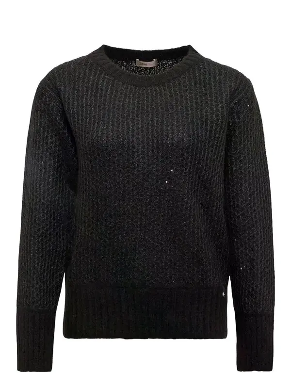 Herno Sequin-embellished Sweater - Black