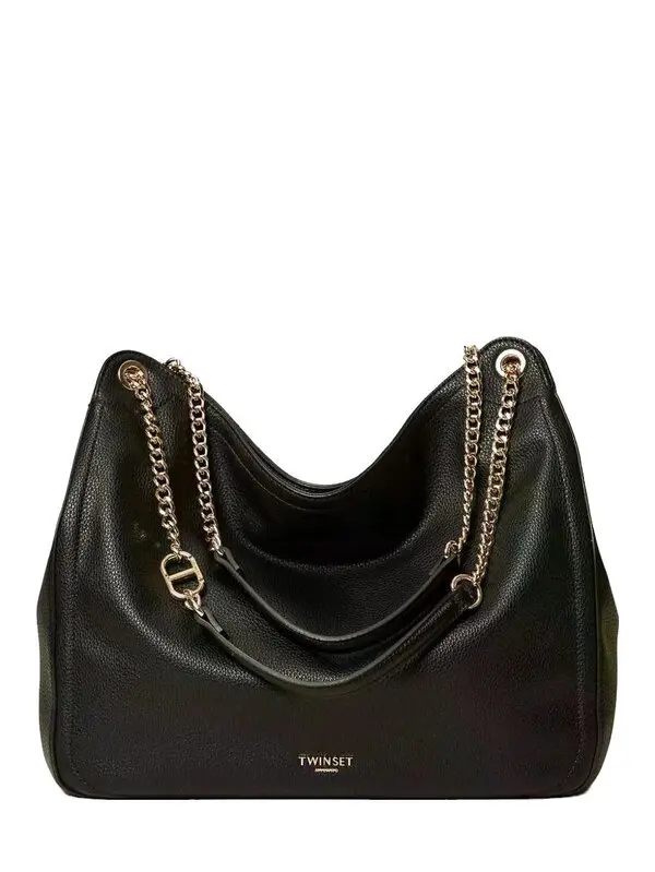 TWINSET Chain-strap Shoulder Bag - Black