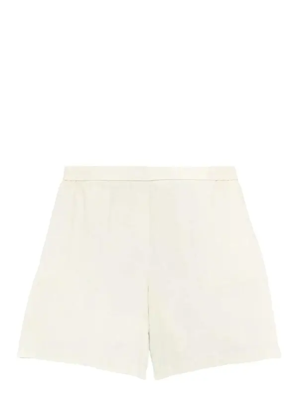 Marc O'polo Elastic-waist Linen Shorts - Neutrals