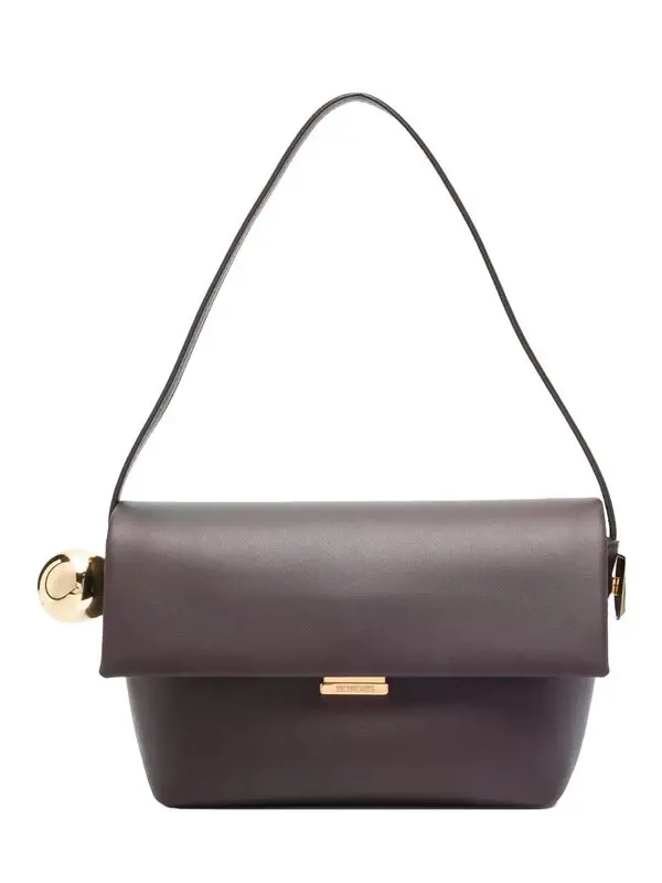 Jacquemus Le Rond Carre Shoulder Bag - Brown