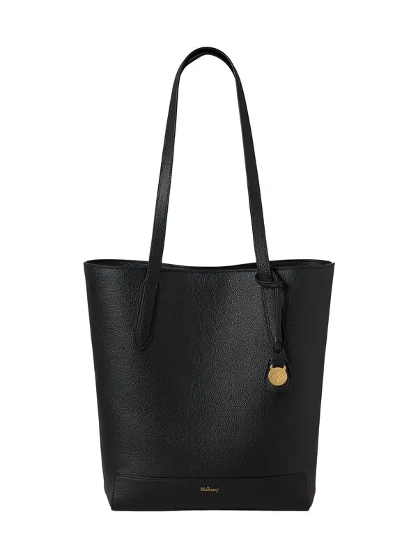 Mulberry Leather North South Tote Bag - Black