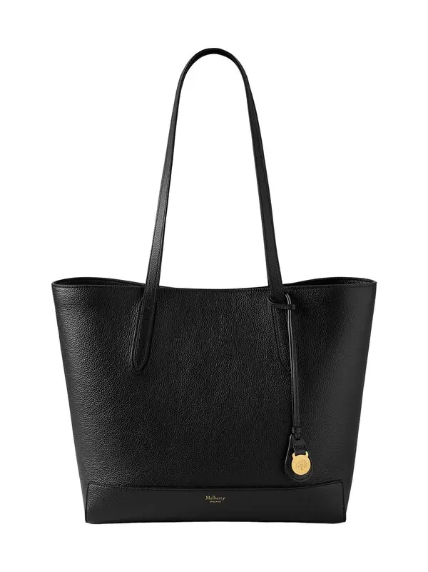 Mulberry Leather East West Tote Bag - Black