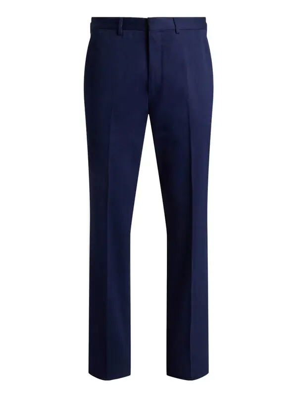 Ralph Lauren Gregory Hand-tailored Sateen Trousers - Dark Navy