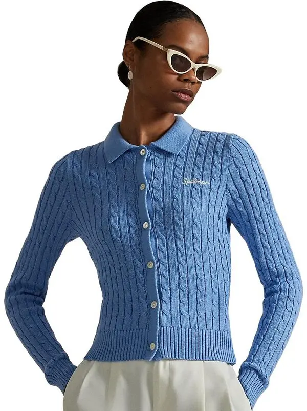 Ralph Lauren The Spelman College Cardigan - Blue