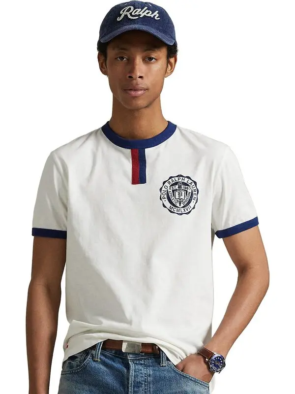Ralph Lauren Standard Fit Jersey Graphic T-shirt - Nevis