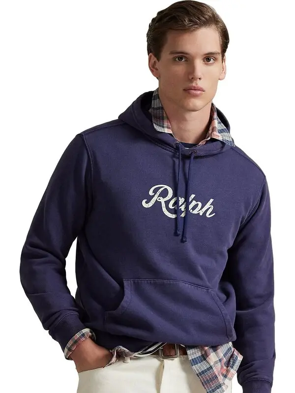 Ralph Lauren Logo Hoodie - Dark Cobalt