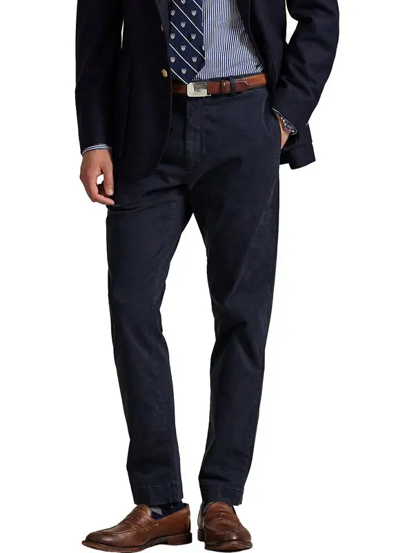 Ralph Lauren Jarrett Slim Fit Sateen Pant - Aviator Navy