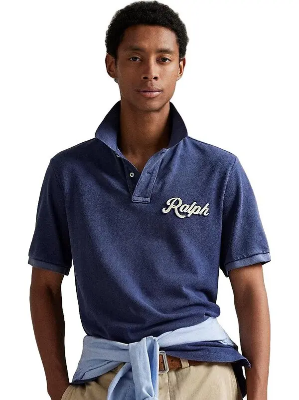 Ralph Lauren The Logo Polo Shirt - Dark Cobalt/white