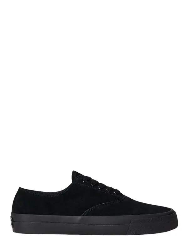 Ralph Lauren Keaton Suede Sneakers - Black/black