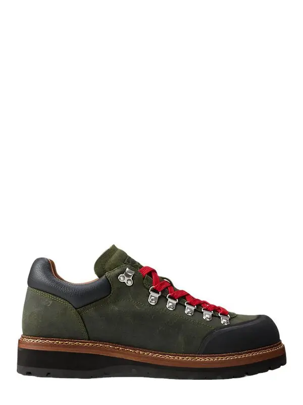 Ralph Lauren Alpine Low Suede Trail Boot - Estate Olive