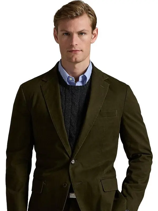 Ralph Lauren Polo Unconstructed Modern Fit Jacket - Dark Loden