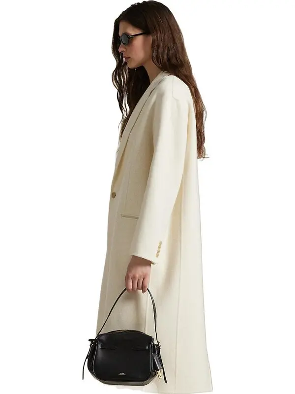 Ralph Lauren Double-faced Wool Overcoat - Cream