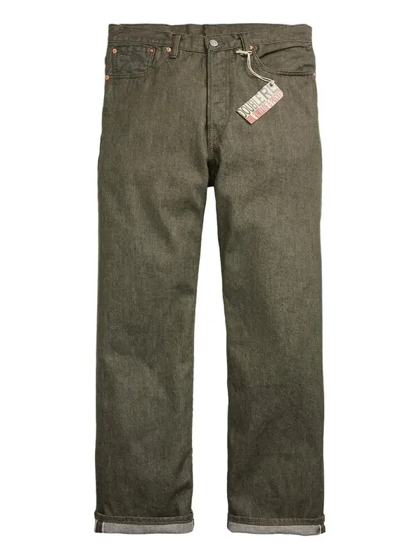 Ralph Lauren Vintage 5-pocket Selvedge Jeans - Olive Rinse