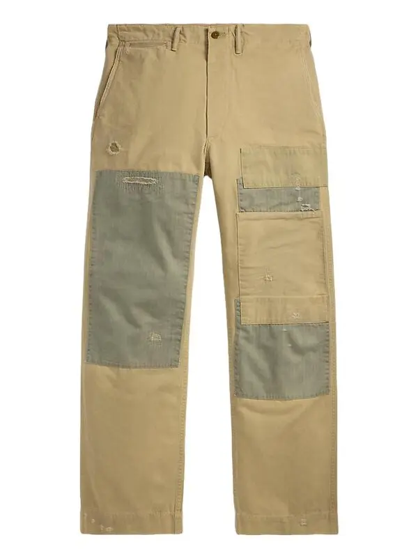 Ralph Lauren Repaired Chino Field Pant - New Military Khaki W/ Rep