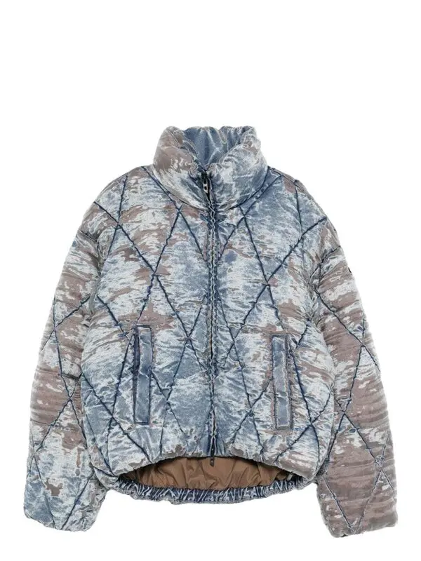 Diesel Quilted Jacket - Multicolour