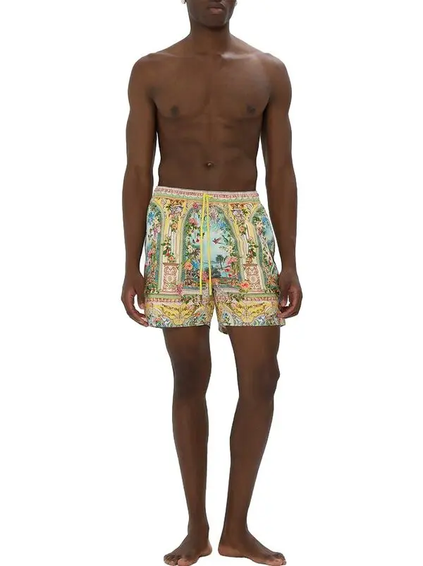 Camilla Mid-length Boardshorts - Tales Of Topkapi Palace