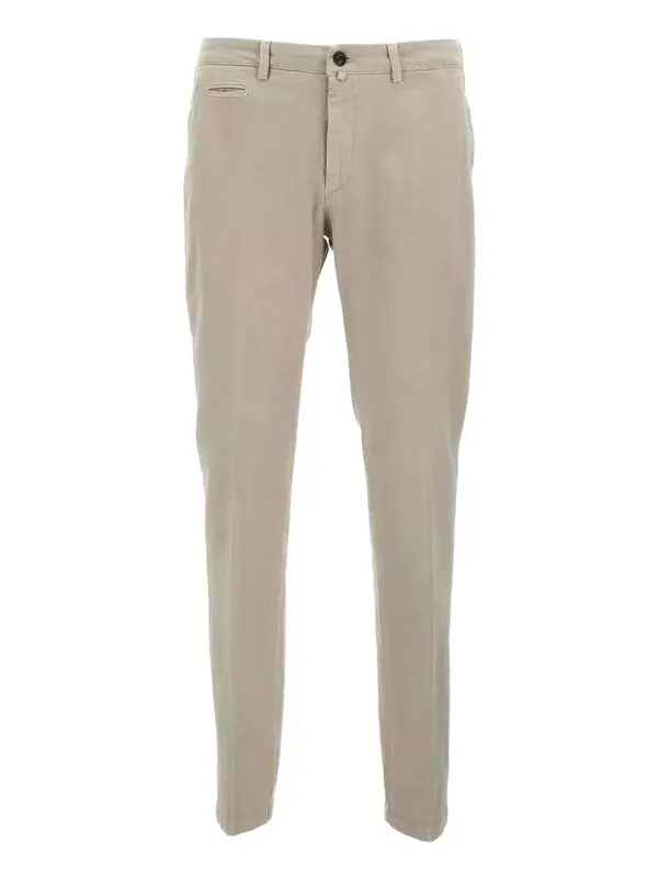 BRIGLIA 1949 Tailored Trousers - Neutrals