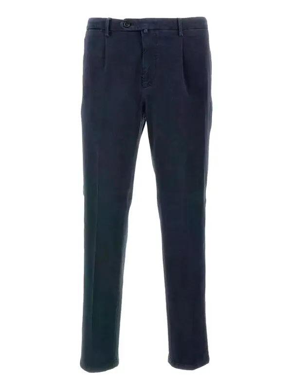 BRIGLIA 1949 Pleated Trousers - Blue