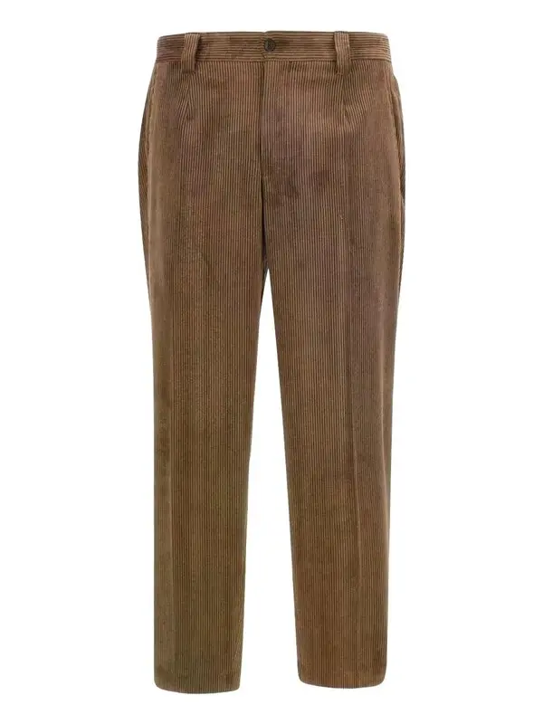 BRIGLIA 1949 Portofinos Corduroy Trousers - Brown