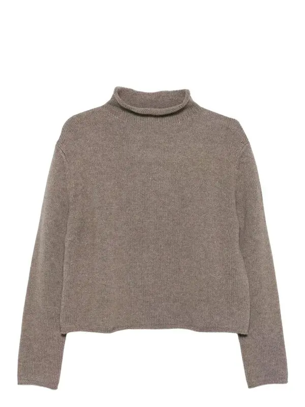 LISA YANG Nelsie Cashmere Sweater - Brown