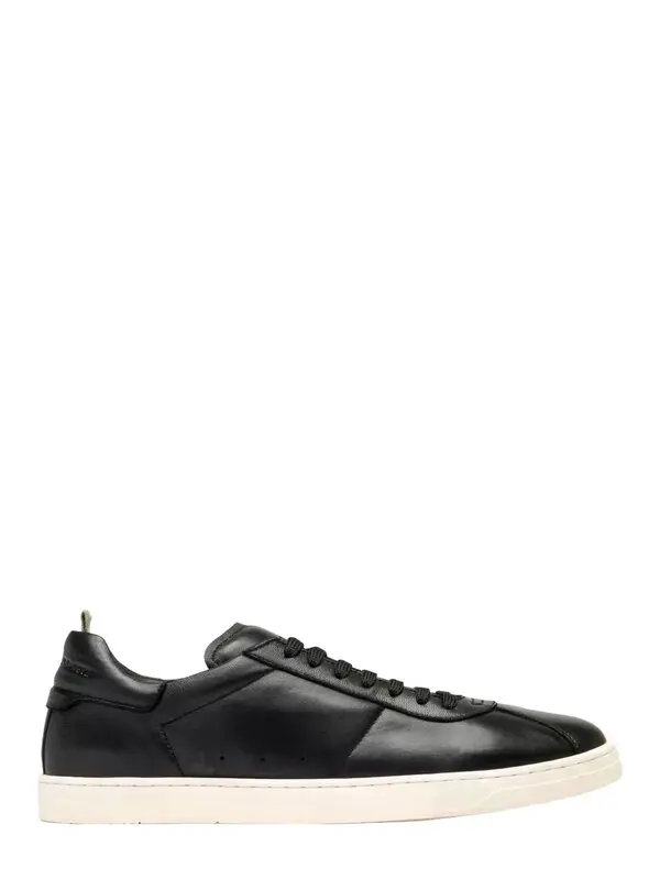 Officine Creative Karma Leather Sneakers - Black
