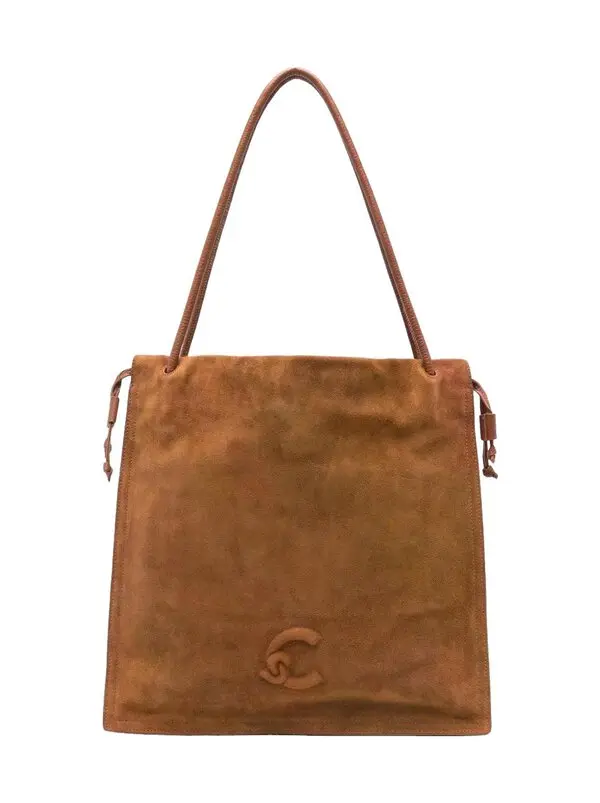COCCINELLE Dulse Large Suede Tote Bag - Brown